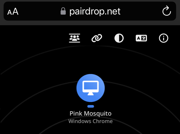 PairDrop, eine Alternative für Airdrop - Medienfundgrube
