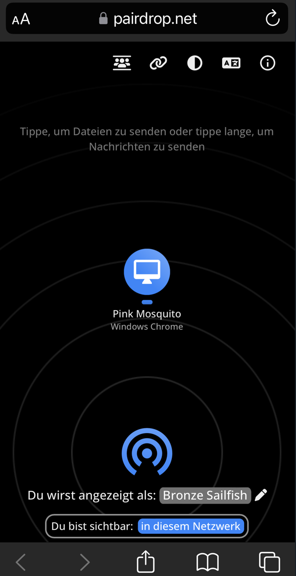 PairDrop, eine Alternative für Airdrop - Medienfundgrube
