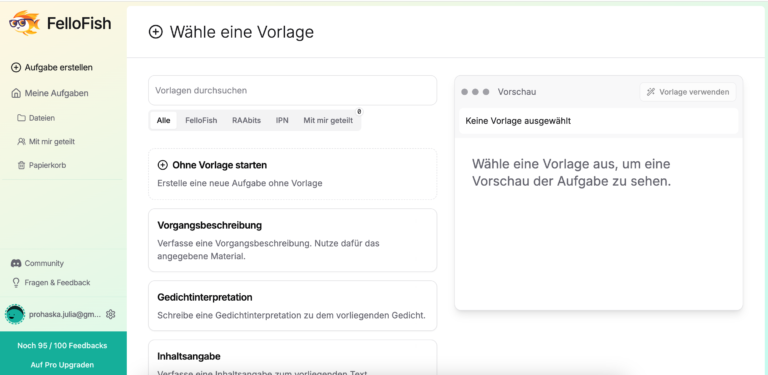 KI-gestütztes Feedback mit FelloFish (vormals Fiete.ai) - Medienfundgrube