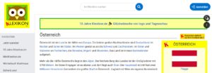 Das Klexikon - die Wikipedia für Kinder - Medienfundgrube