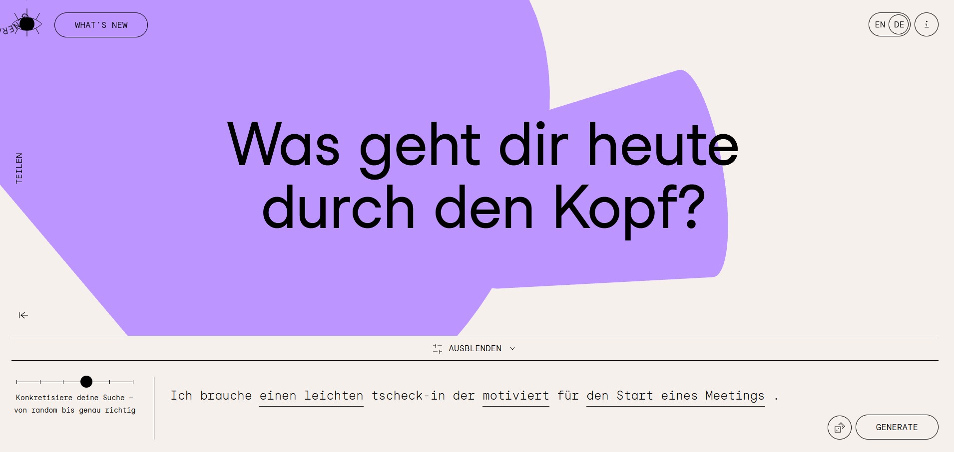 tscheck.in - das interaktive Fragentool - Medienfundgrube